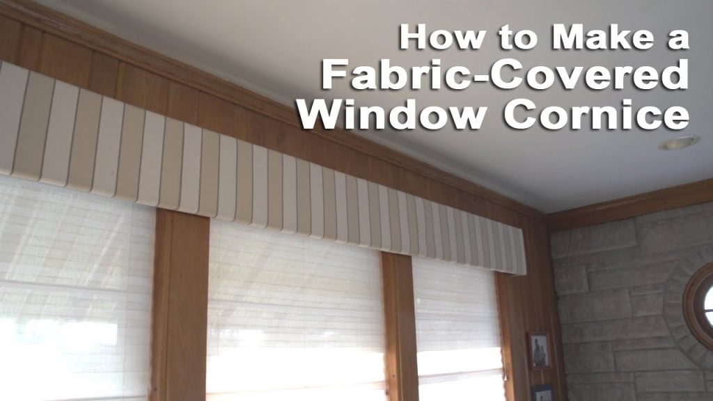 Stylish Fabric Cornice: Elevate Your Windows with Elegance