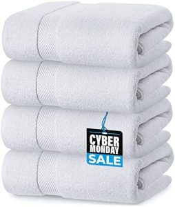 Luxurious Extra Large White Bath Towels